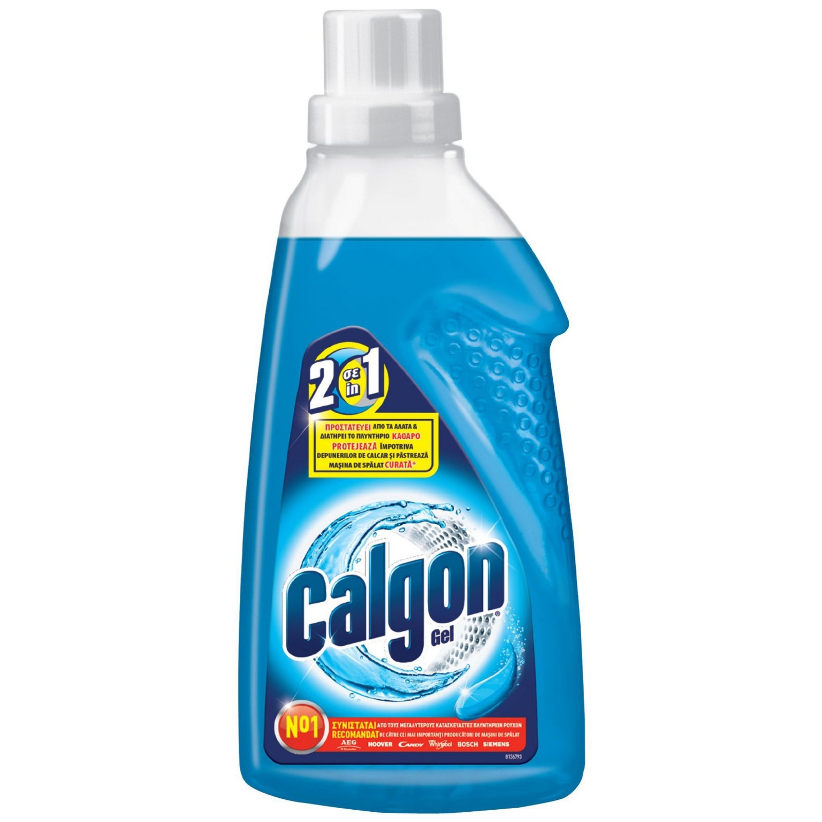 Calgon Gel anticalcar, 750 ml, 2in1 Power Gel